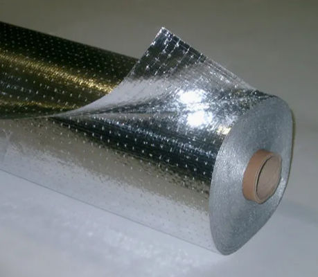 Custom Perforated Aluminum Foil Woven Fabric For Radiant Barriers And Insulation